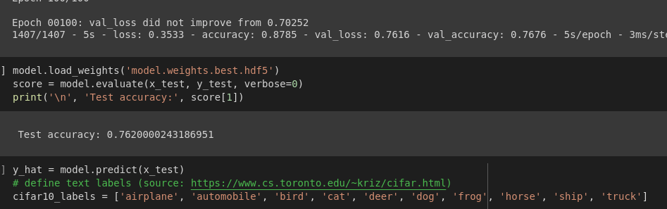 Chapter 3, in cifar10, first dropout must be after Flatten, right? I think dropout use in fully ...