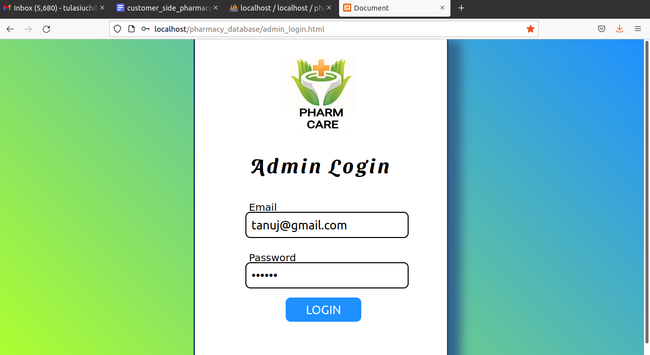GitHub - tulasi3615/PharmCare · GitHub