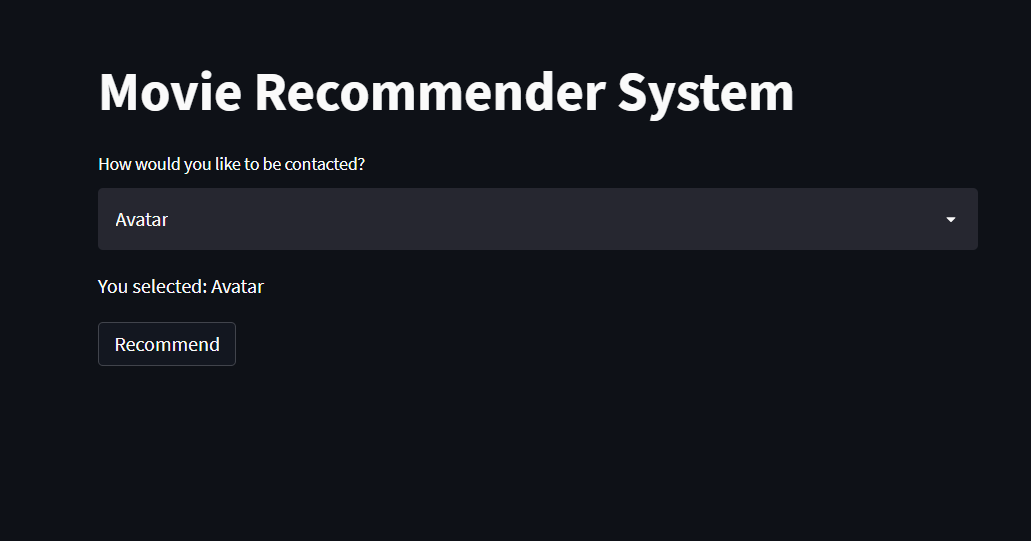 GitHub - PriyamBhalla/Movie-Recommendations