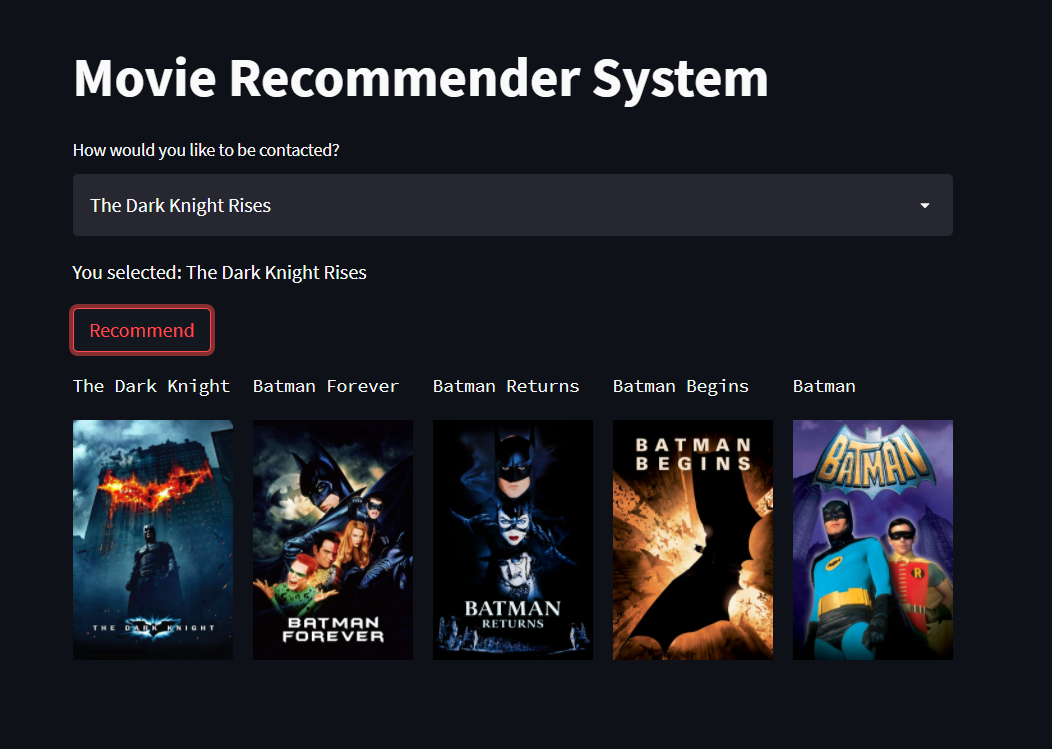 GitHub - PriyamBhalla/Movie-Recommendations
