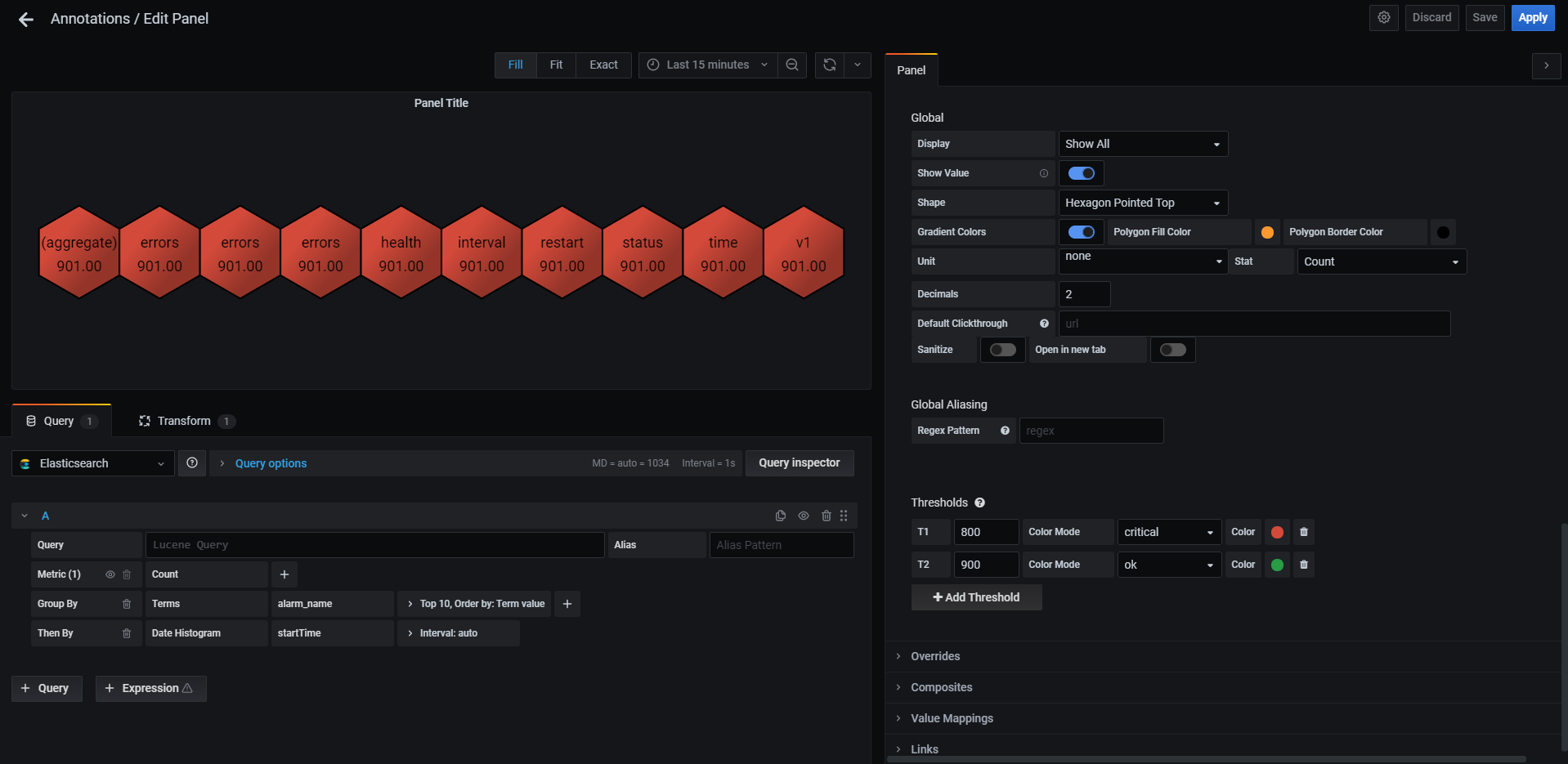 Thresholds doesn't work properly in Polystat · Issue #203 · grafana/grafana-polystat-panel · GitHub