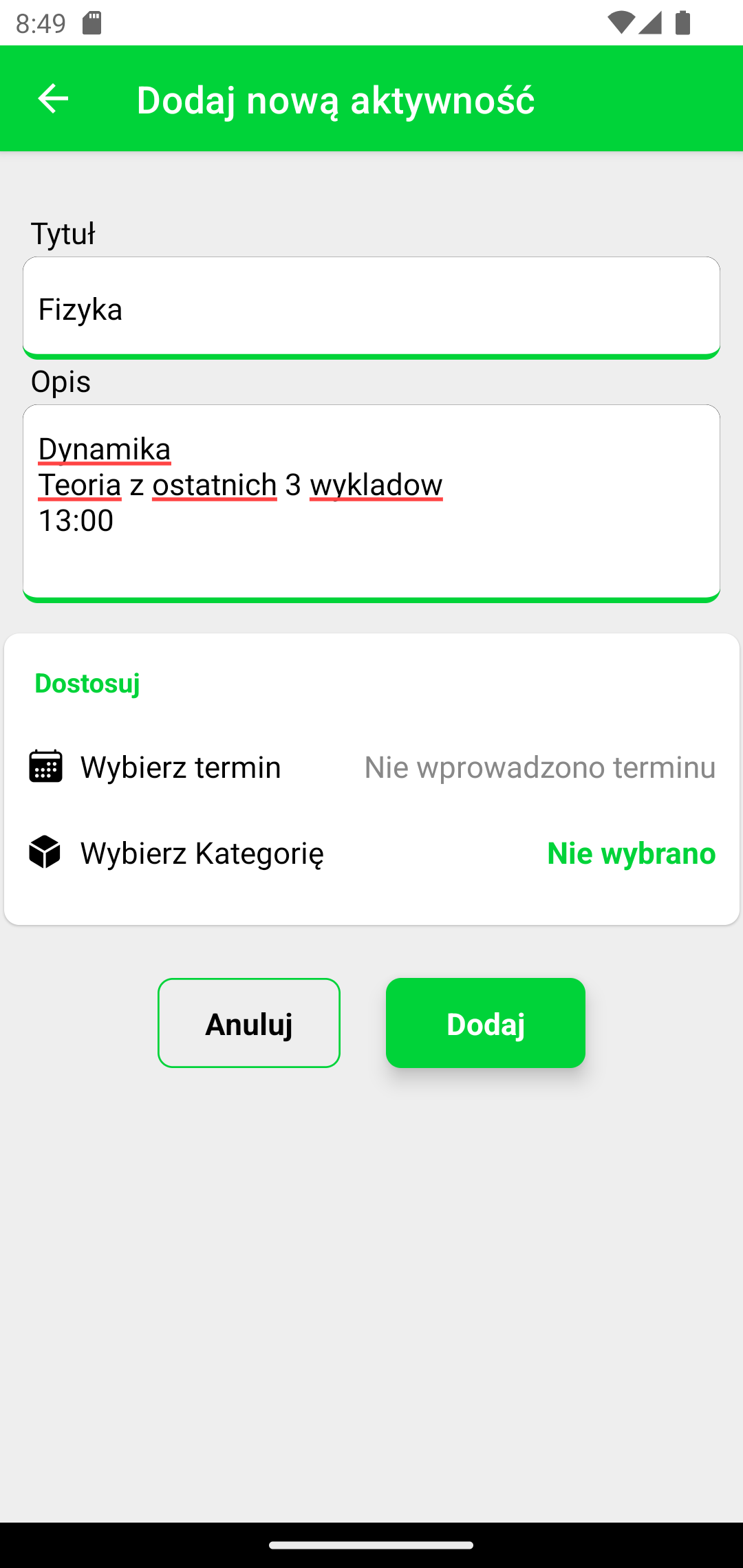 GitHub - LukeZyte/PlanerAktywnosci: (almost finished) - The React Native application for ...