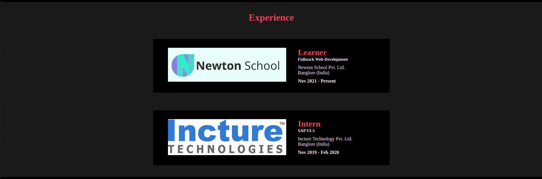 GitHub - Narayanprajapat/NS_Portfolio: Newton School Portfolio Assignment