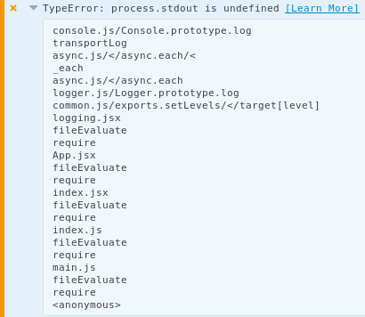 Using winston in meteor-react app · Issue #1064 · winstonjs/winston · GitHub