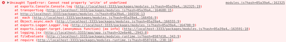 Using winston in meteor-react app · Issue #1064 · winstonjs/winston · GitHub
