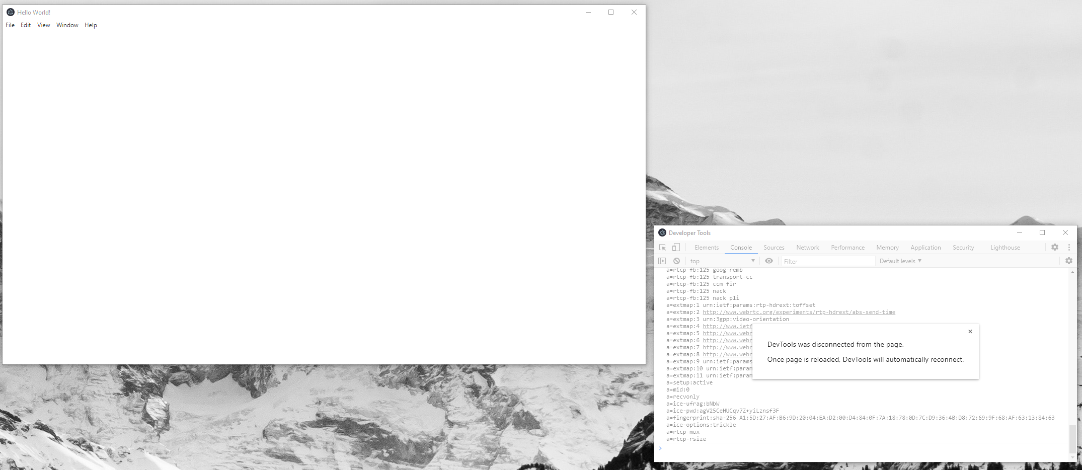 Closing a desktopCapture'd window that is being simulcast over WebRTC crashes the renderer ...
