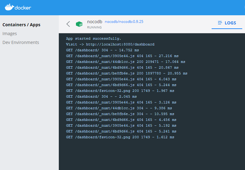 Could Not Run Nocodb From Latest 0925 Docker · Issue 258 · Nocodbnocodb · Github