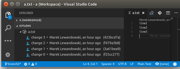 Show merge commits in file history · Issue #238 · gitkraken/vscode-gitlens · GitHub
