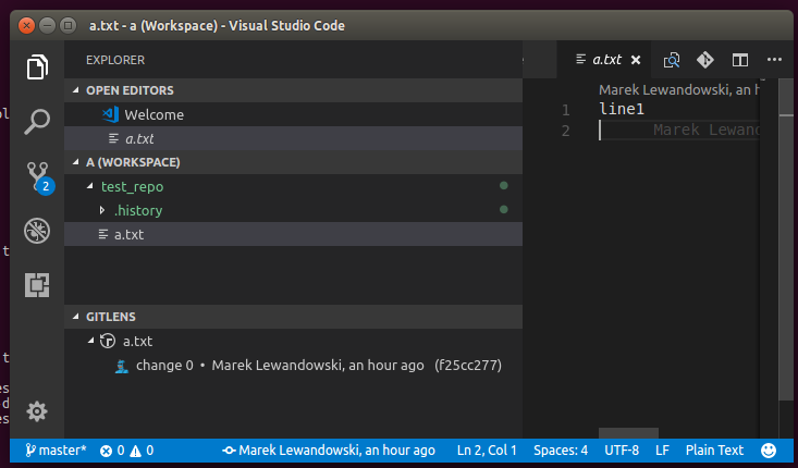 Show merge commits in file history · Issue #238 · gitkraken/vscode-gitlens · GitHub
