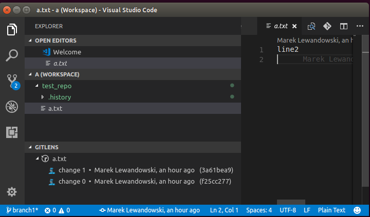 Show merge commits in file history · Issue #238 · gitkraken/vscode-gitlens · GitHub