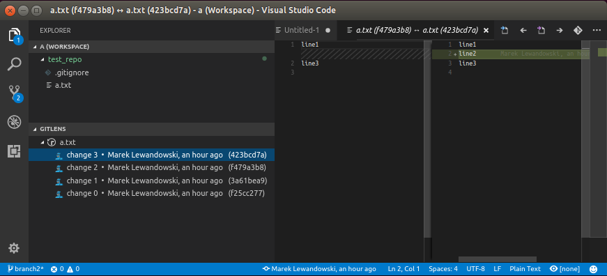 Show merge commits in file history · Issue #238 · gitkraken/vscode-gitlens · GitHub