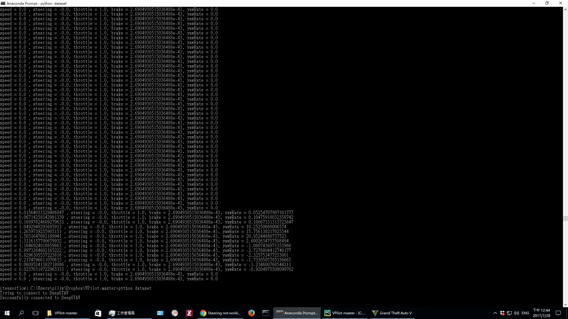 Steering not working. Maybe configure memory offsets or use CONTROL_NORMAL? · Issue #43 ...