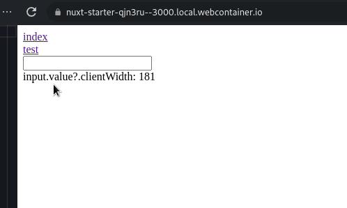 Template refs can only be addressed correctly during initial loading · Issue #14465 · nuxt/nuxt ...