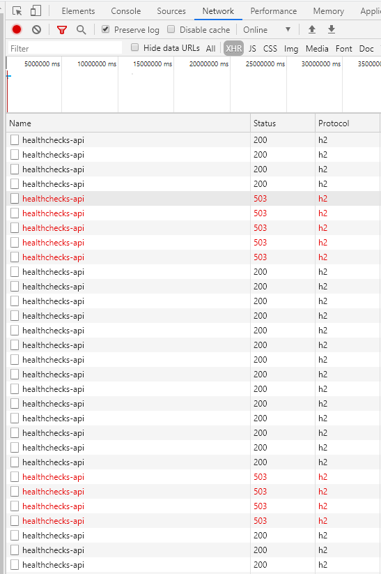 GetHealthReport - exception on Azure. · Issue #168 · Xabaril/AspNetCore.Diagnostics.HealthChecks ...