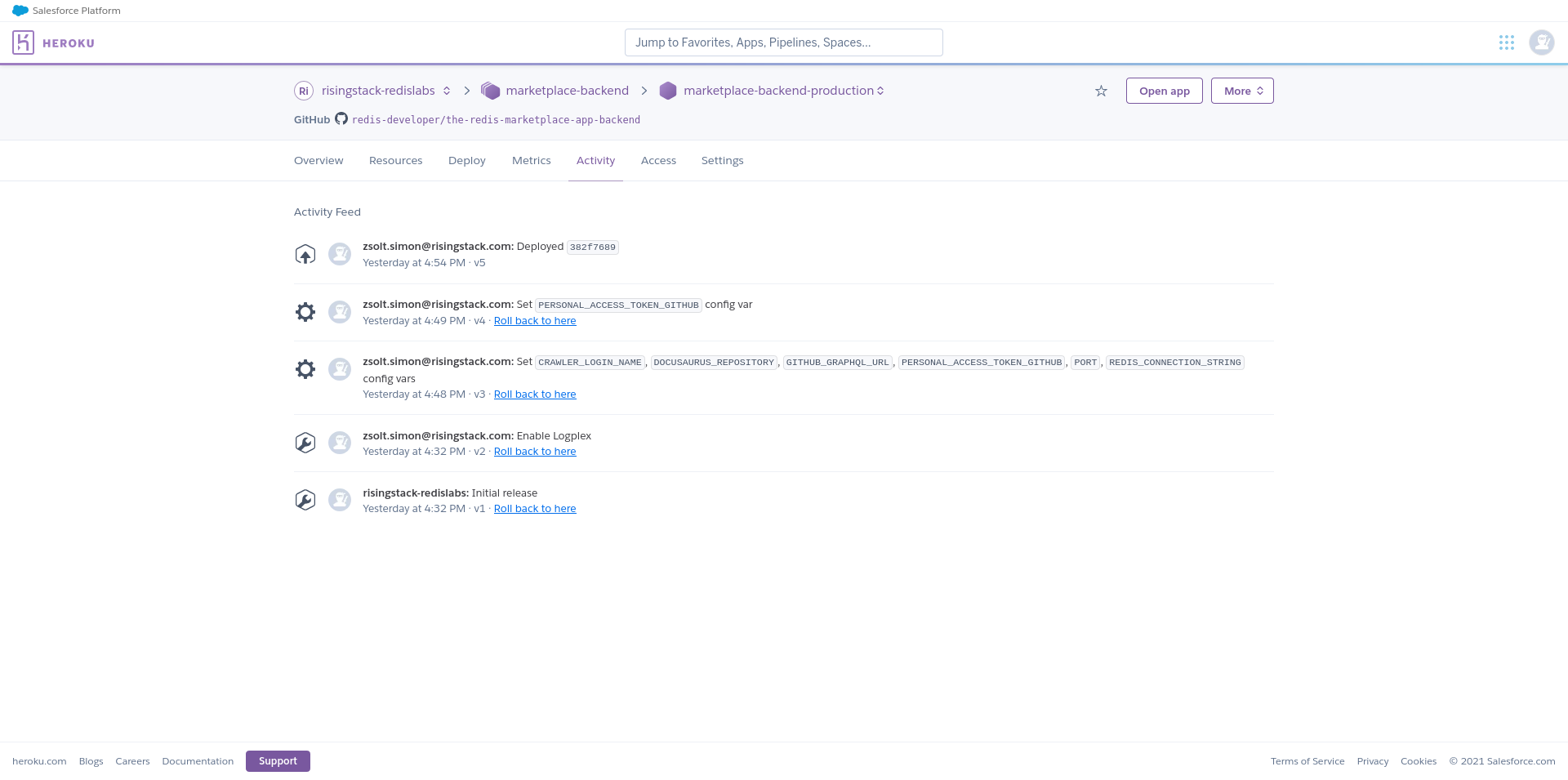 Github Christophervojick119the Redis Marketplace App Backend Contains Backend For The Redis 