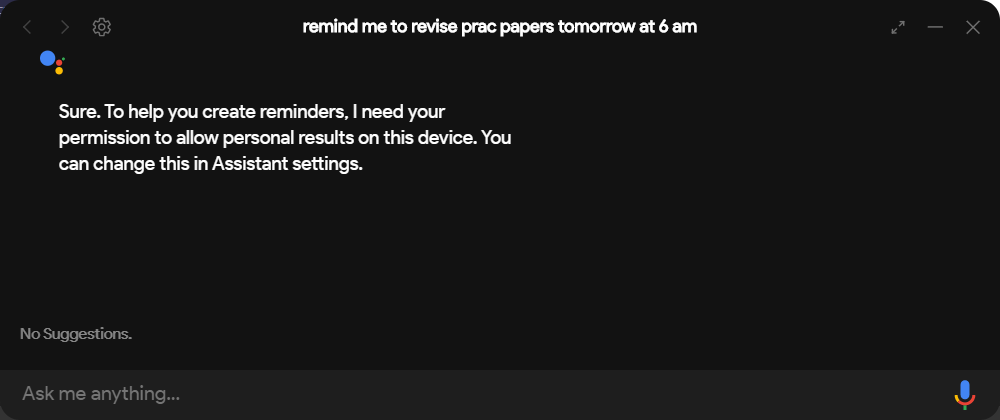 new bug while creating reminders · Issue #284 · Melvin-Abraham/Google-Assistant-Unofficial ...