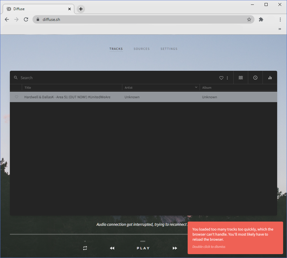 Unable to play any song using Chrome · Issue #249 · icidasset/diffuse · GitHub