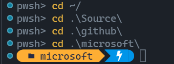 Re-running cd commands should handle relative path · Issue #144254 · microsoft/vscode · GitHub