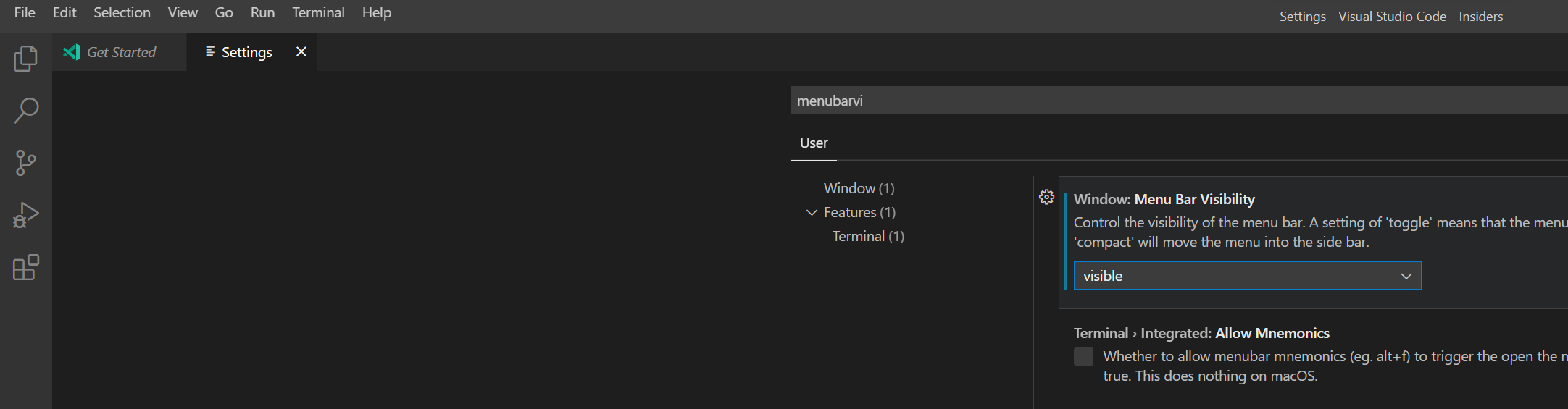 Full Screen CSS rules are off for title bar · Issue #151048 · microsoft ...