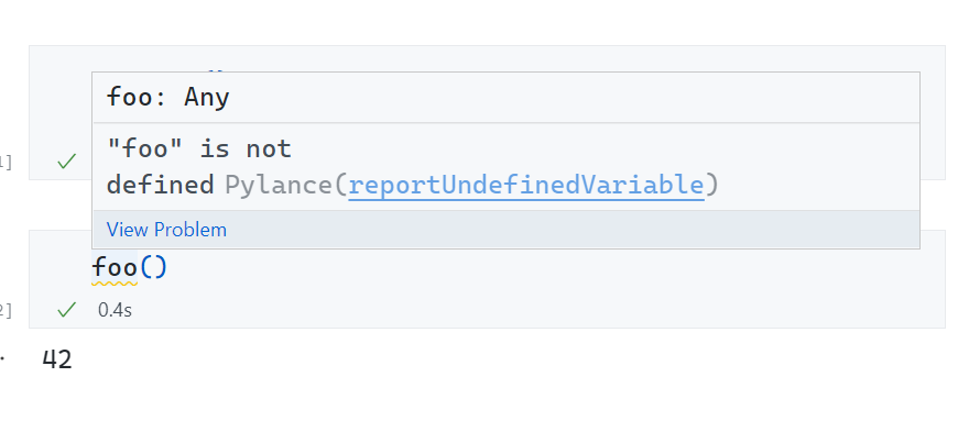 Imports from one cell are not picked up in the next (interactive window ...