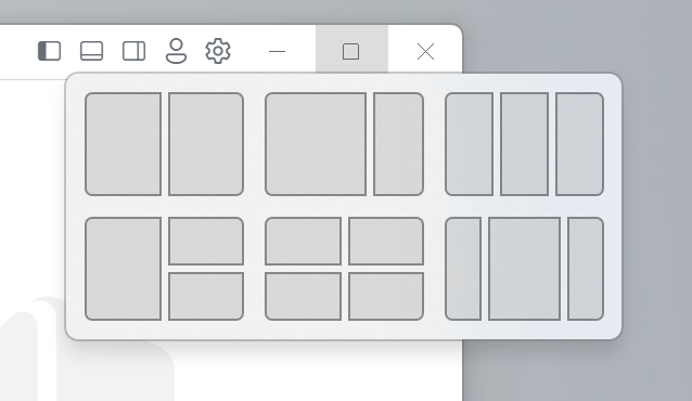 Windows Snap Layouts Feature in VS Code Only Shows Above Active Tab ...
