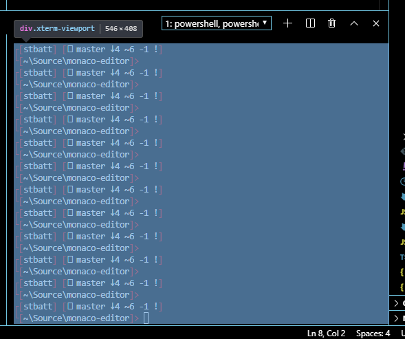 Split terminals not showing · Issue #80404 · microsoft/vscode · GitHub