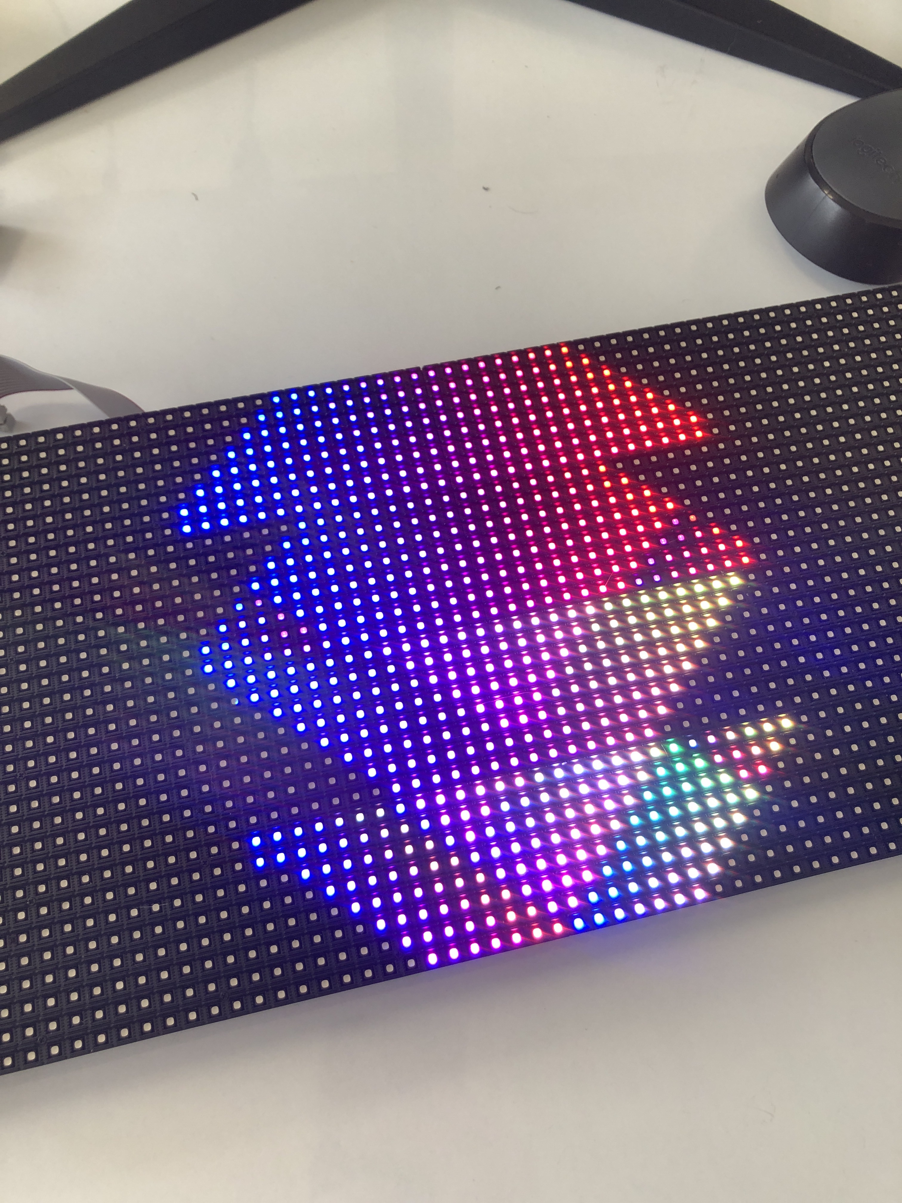 Corrupted led output · Issue #1492 · hzeller/rpi-rgb-led-matrix · GitHub