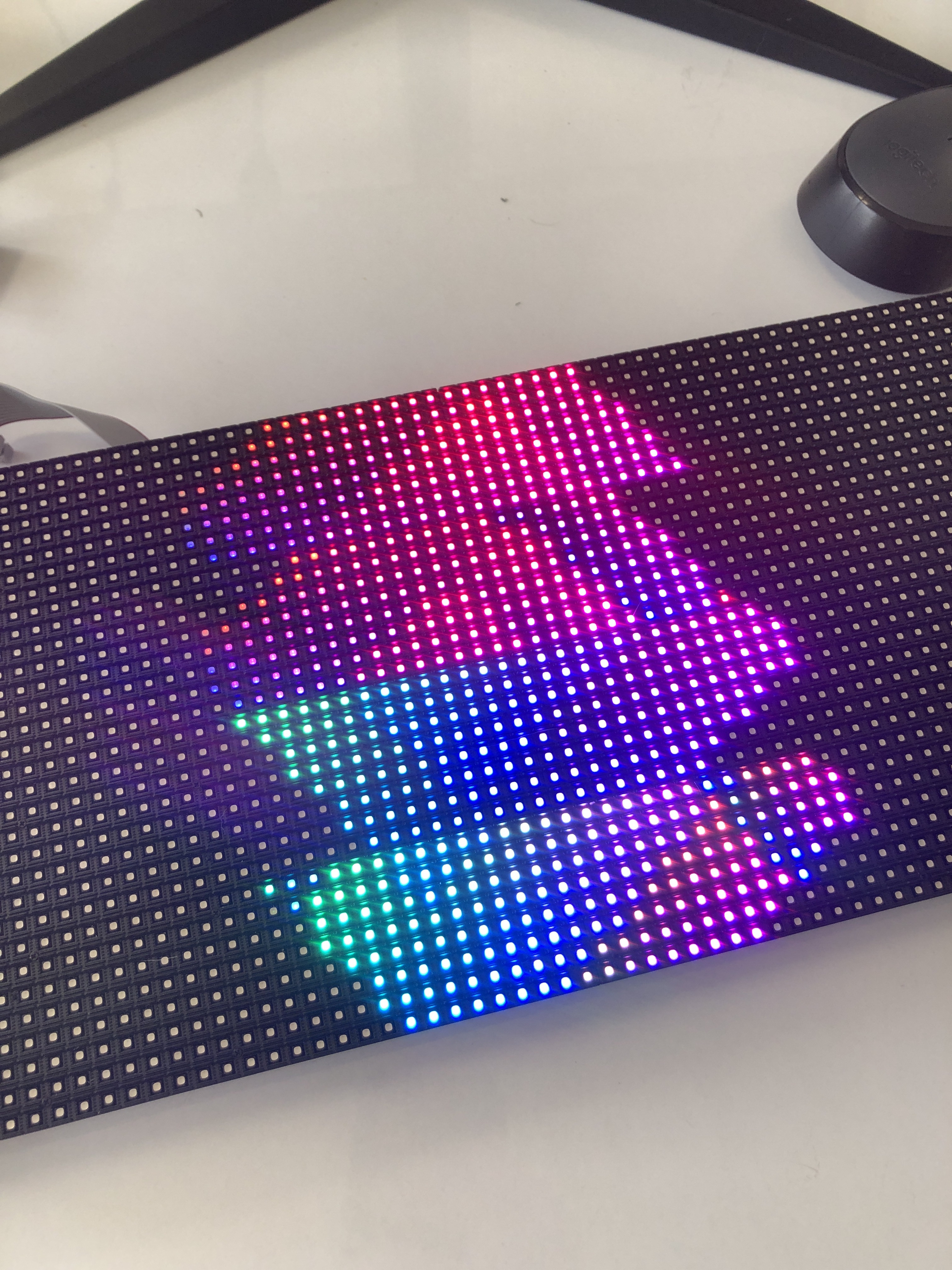Corrupted led output · Issue #1492 · hzeller/rpi-rgb-led-matrix · GitHub