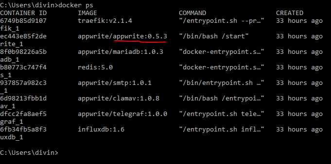 Upgrade Command Line Not Working on Windows · Issue #326 · appwrite/appwrite · GitHub