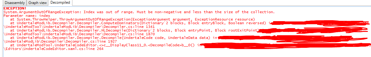 Do Until Loops error when decompiled. · Issue #166 · UnderminersTeam/UndertaleModTool · GitHub