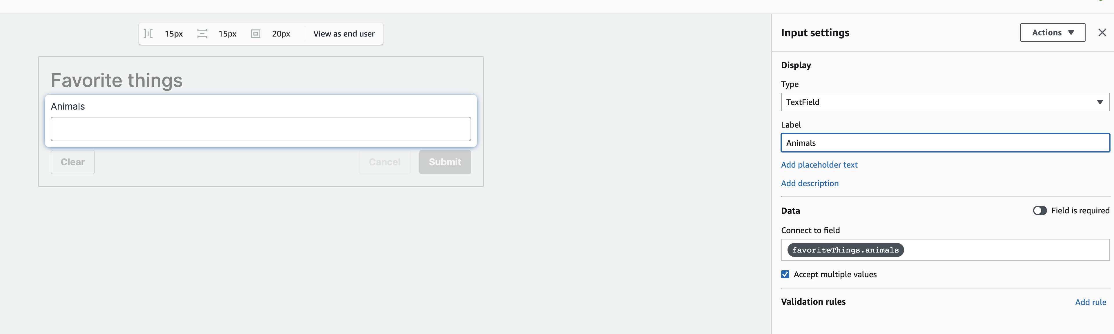 List Inputs Show Error In Console After Pulling Into Code · Issue 817