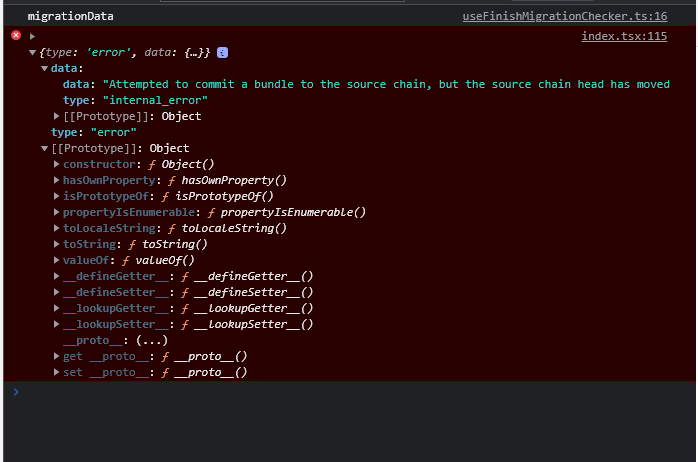 Reimporting a project a second time causes an "internal_error" · Issue ...