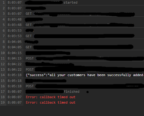 Error: callback timed out on monitor with requests less than 5 min · Issue #6433 · postmanlabs ...