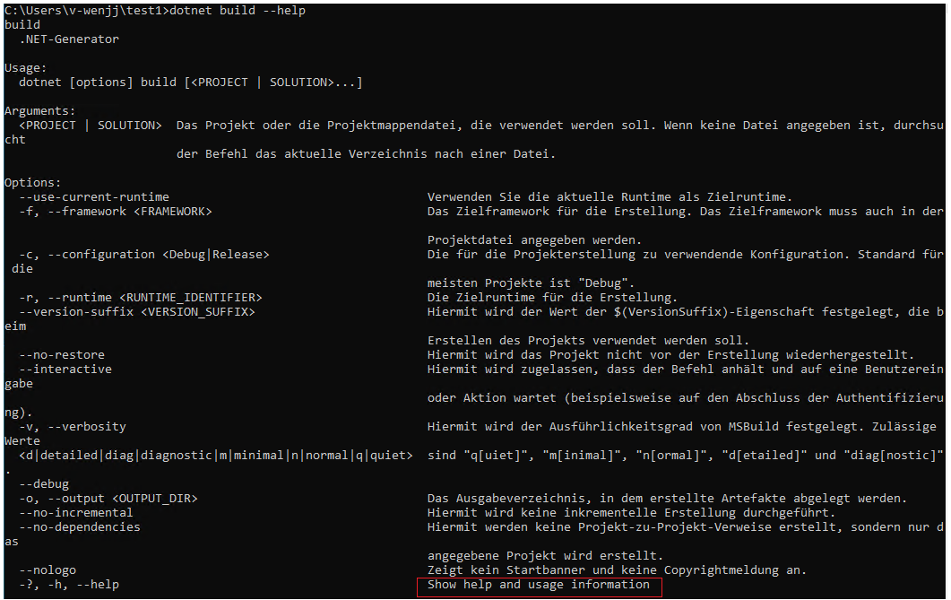 [Loc]the output about help description in CLI are unlocalized on locale OS. · Issue #18934 ...