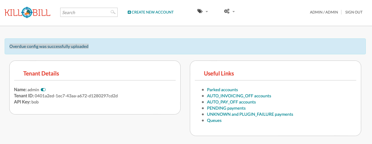 Incorrect error message for duplicate overdue configuration · Issue #282 · killbill/killbill ...