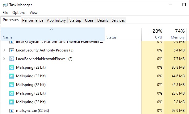 Stop Running in Background · Issue #1383 · Foundry376/Mailspring · GitHub