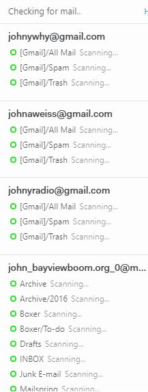 How To Select Sync Folders · Issue 1423 · Foundry376mailspring · Github 