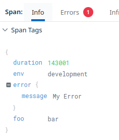 Errors added in the current span do not appear in Error Tracking · Issue #2616 · DataDog/dd ...