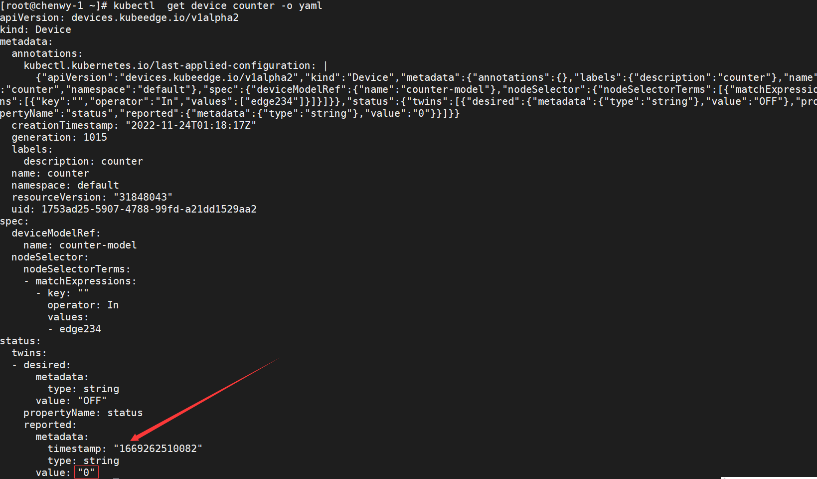 云端设备reported属性异常，云端不断自动刷历史reported · Issue #4437 · kubeedge/kubeedge · GitHub