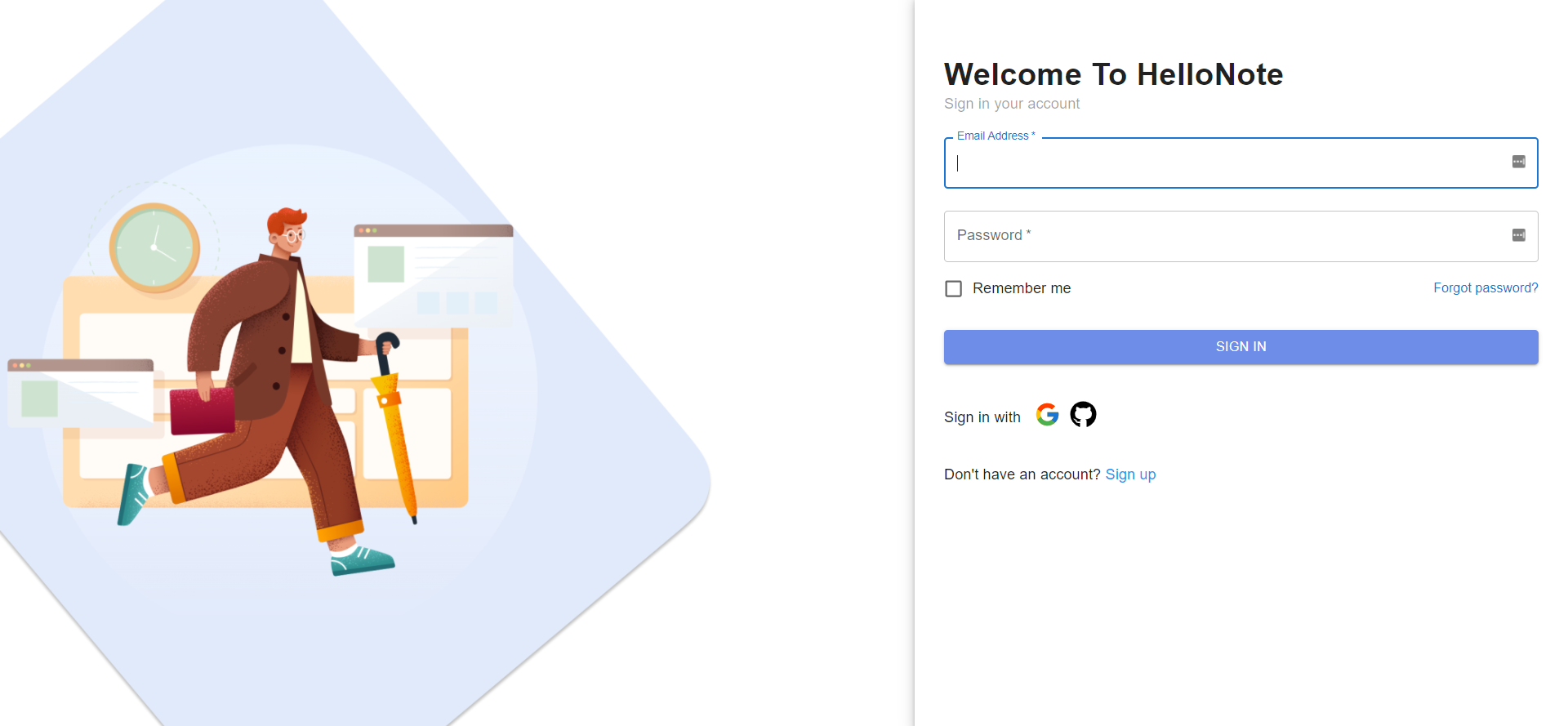 GitHub - MoyanPan/Hellonote: CS399 Capstone project