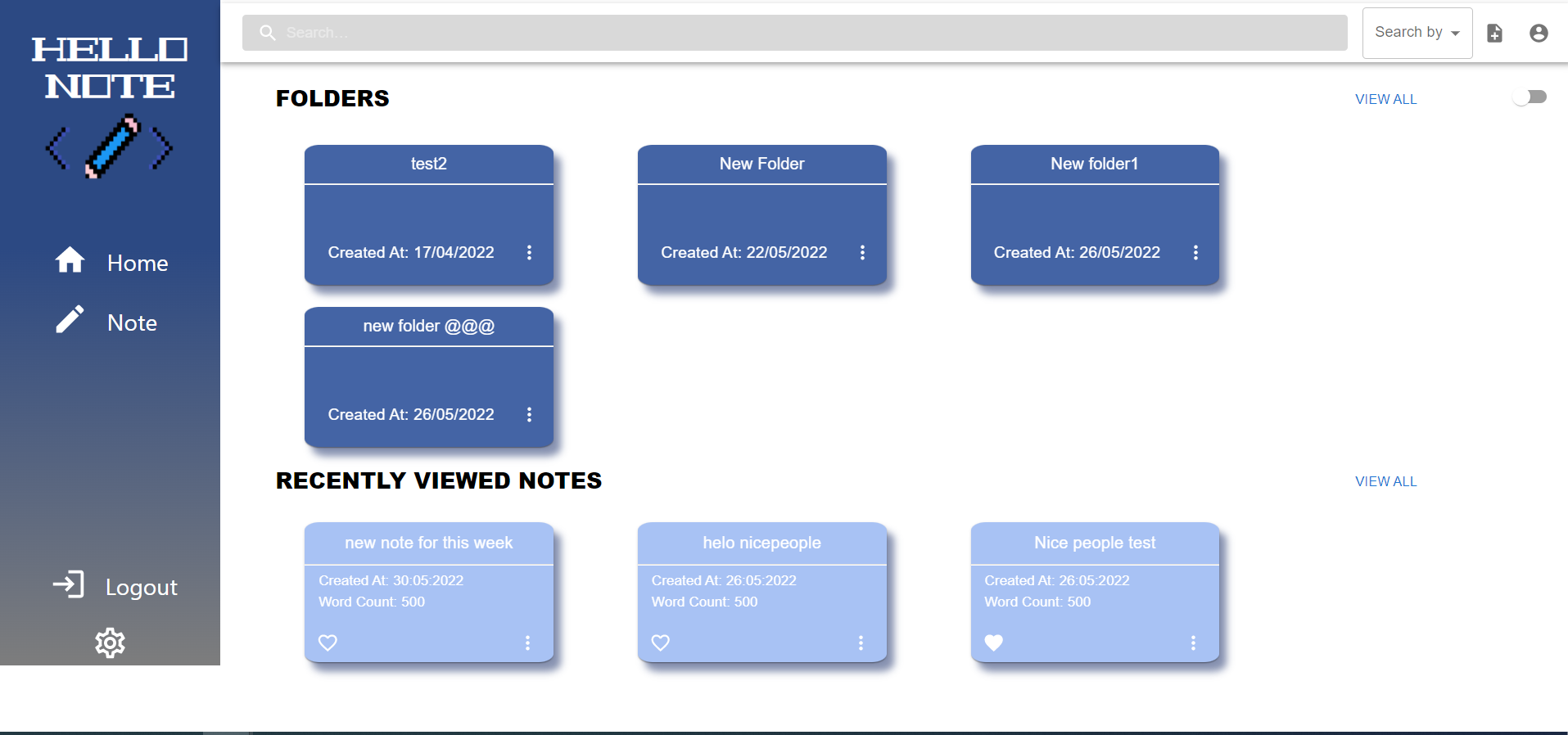 GitHub - MoyanPan/Hellonote: CS399 Capstone project