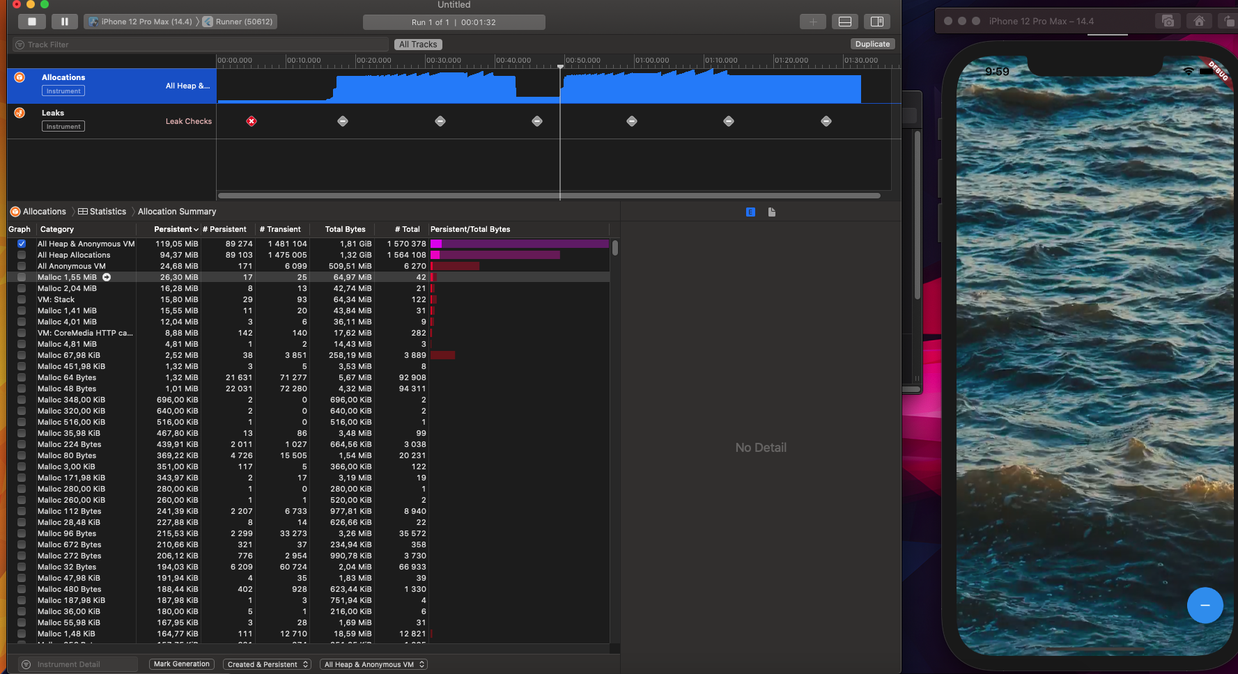 [video_player][ios] IOSurface stays in the memory even after VideoPlayerController was disposed ...