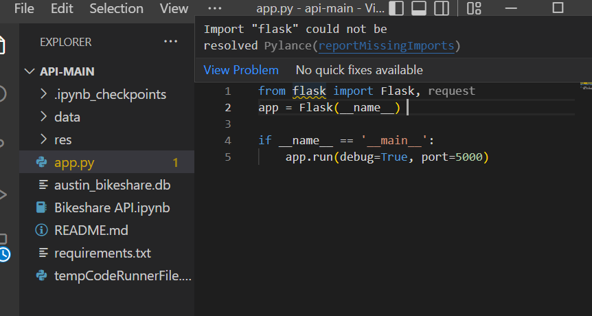 Gagal Import Flask (Capstone API) · teamalgoritma community · Discussion #178 · GitHub