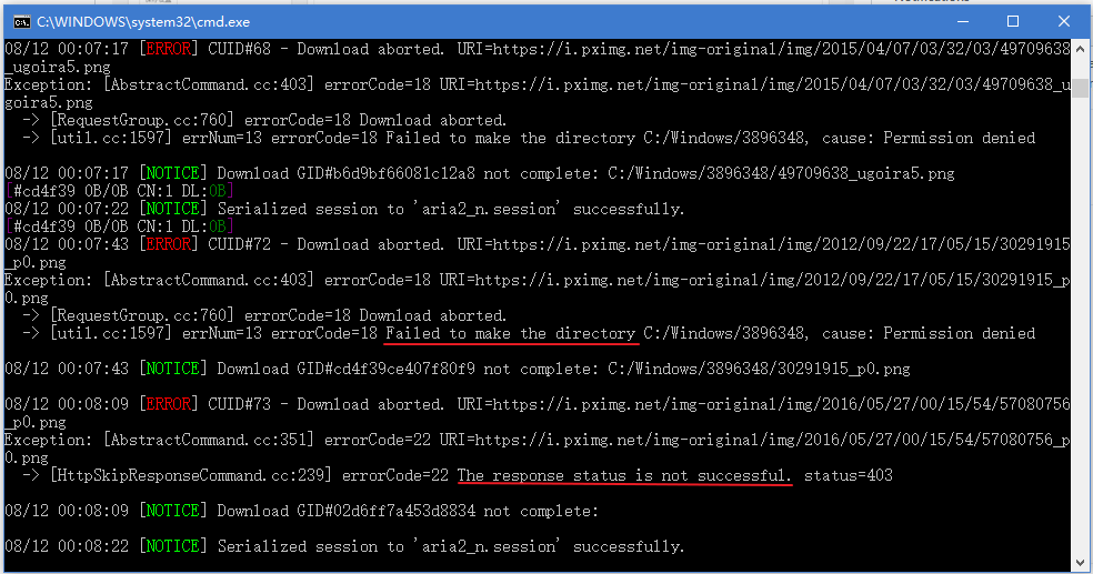 我弄不明白，求解答其他下载不了， · Issue #18 · Mapaler/PixivUserBatchDownload · GitHub