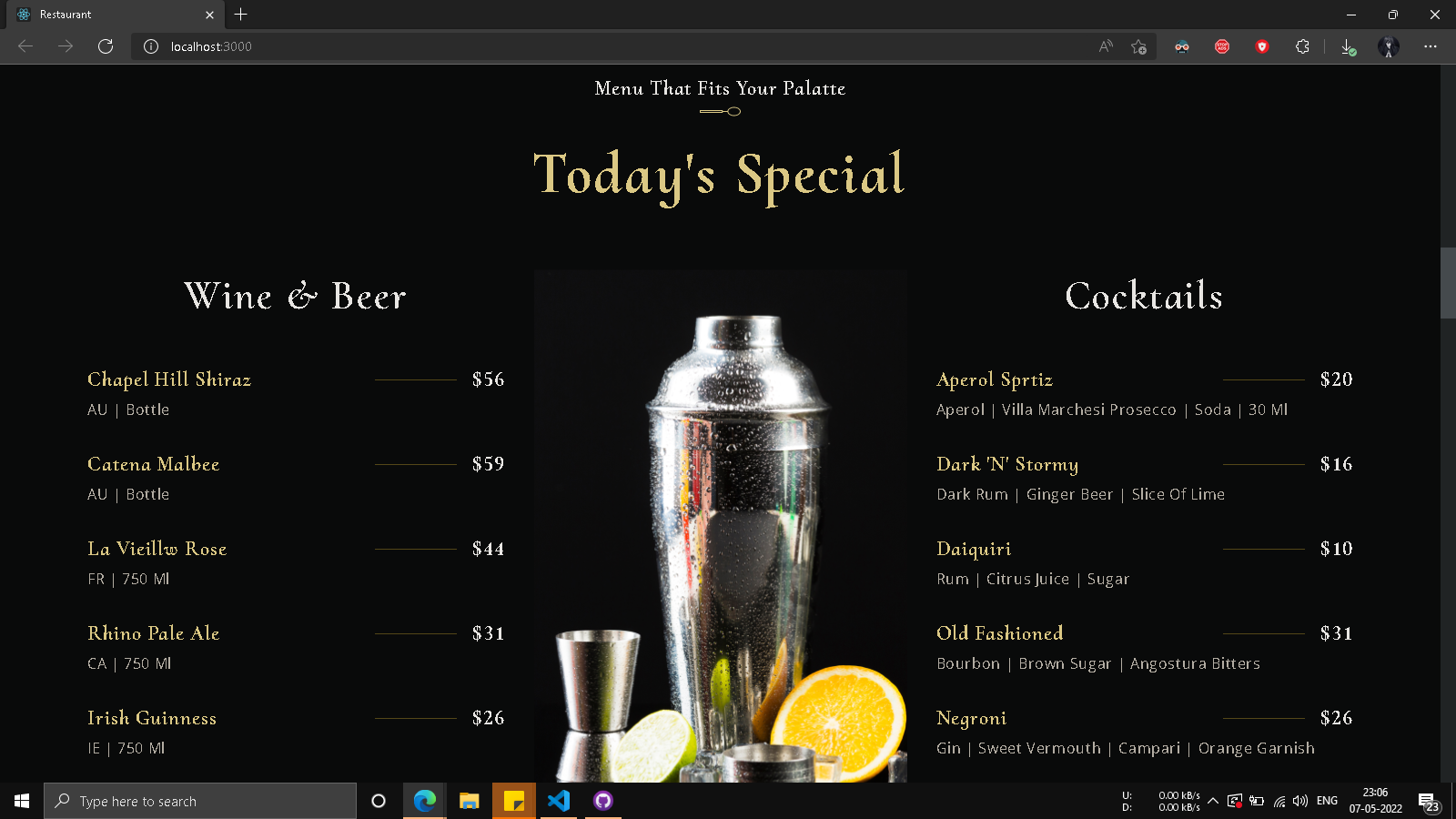 GitHub - samir321-pixel/React-Restaurant: restaurant website using react js