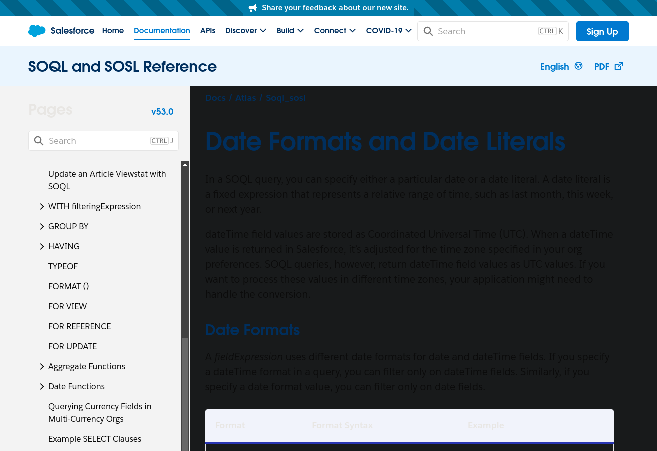 [Broken Website] Salesforce Developer Documentation · Issue #8627 · darkreader/darkreader · GitHub