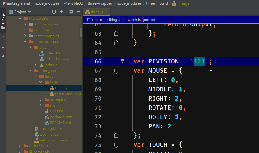 npm `@enable3d/three-wrapper` package bundle wrong version THREE in `dist` dir · Issue #65 ...