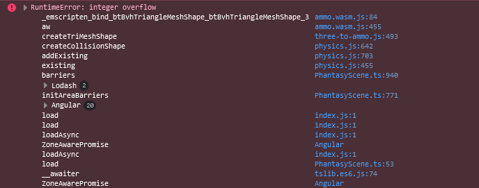 physics.add.existing shape concaveMesh integer overflow error · Issue ...