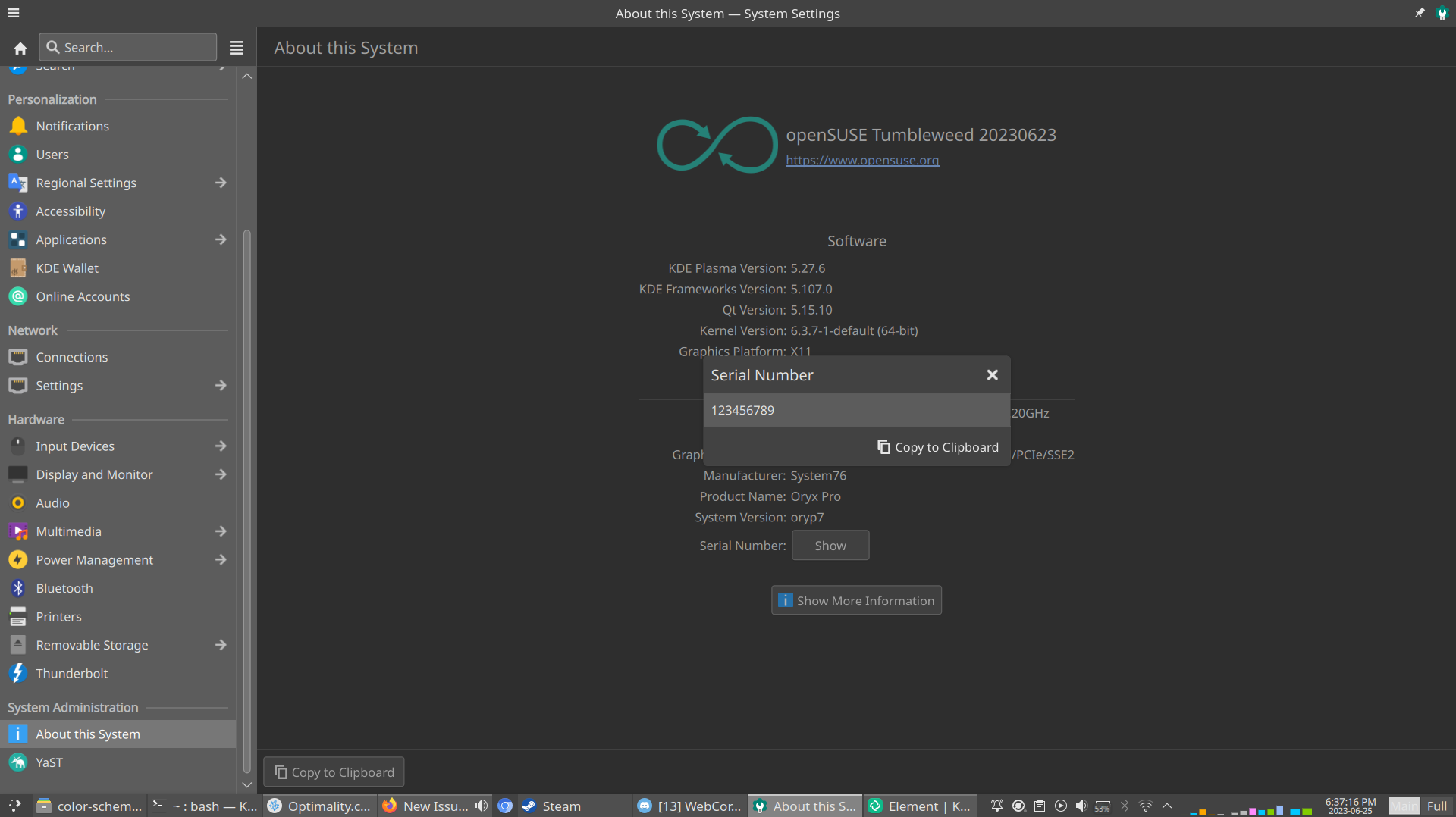 Populate Smbios Serial Number · Issue 432 · System76firmware Open · Github