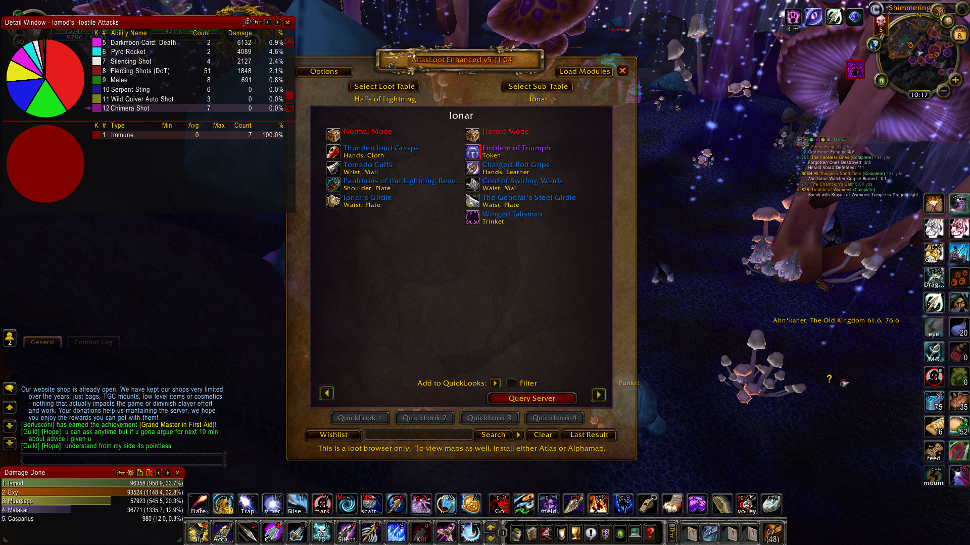 Amanitar fight is bugged and is also immune to Serpent Sting(Nature Damage) · Issue #34 ...